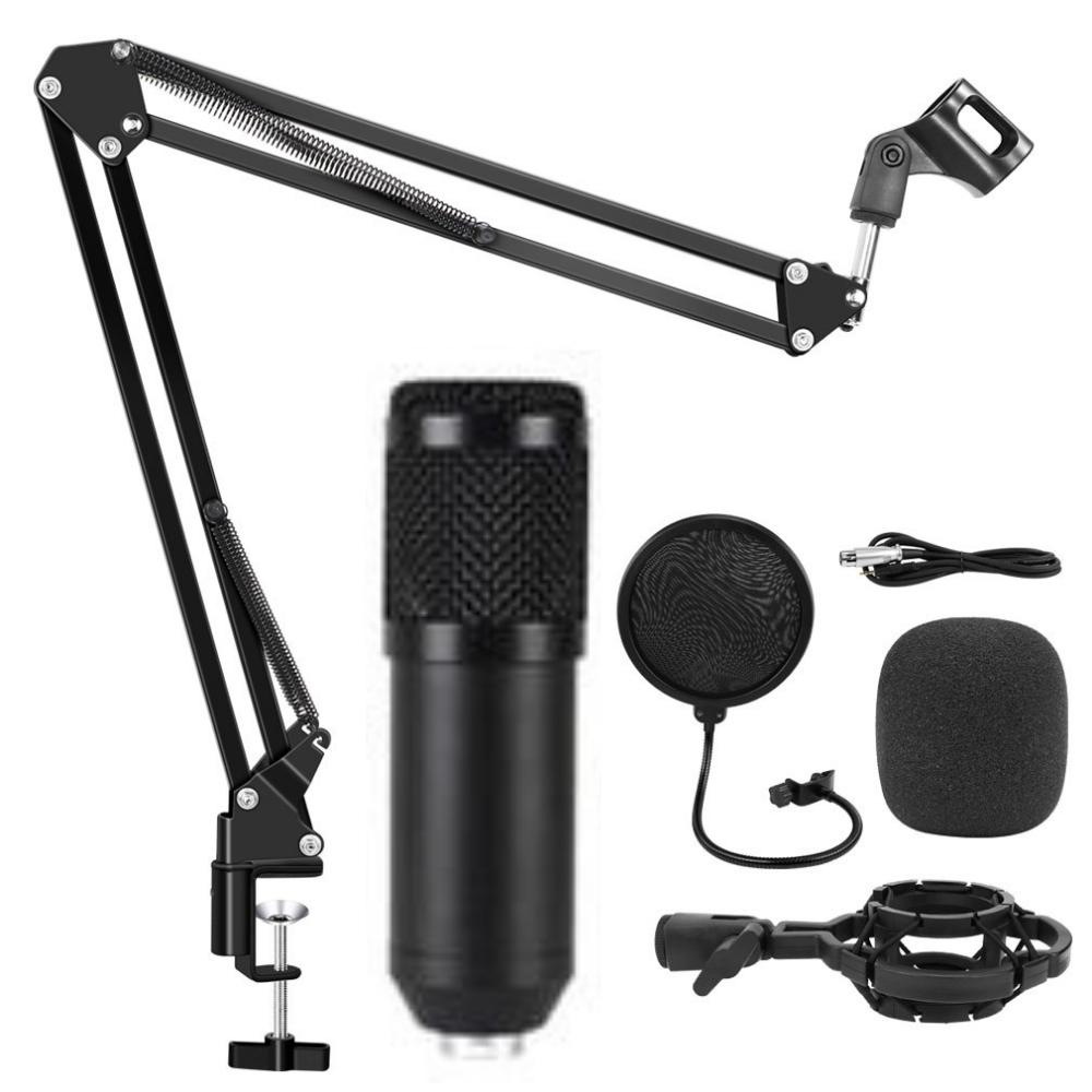 Kit Microfone Condensador Profissional Estúdio Bm800 – Youle